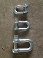 China Steel Pilot Wire High Strength Galvanized Shackle For Construction Works In Transmission Line for sale