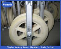 China Nylon Sheave stringing Cable Pulley Transmission Conductor Stringing Blocks for sale