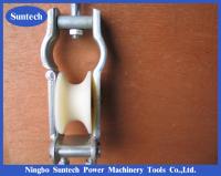 China Sitting and Hanging Type SHCN Series Single Nylon Sheave Conductor Stringing Block for sale