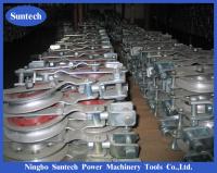 China Hook Style SHD Model Nylon Sheave Transmission Line Conductor Stringing Block for sale