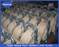 China Dia 660mm Conductor Stringing Blocks , Stringing Equipment For Overhead Power Lines for sale