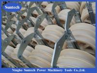 China 508mm Triple Transmission Bundled Conductor Stringing Pulley Blocks for sale