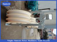 China Overhead Line Single Sheave Conductor Stringing Triple Pulley Block for sale