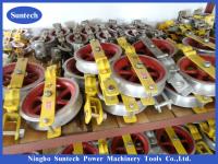 China 1T SHD Model Aluminum Sheave Stringing Block For Transmission Line for sale