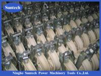 China 20KN MC Nylon Transmission Line Conductor Stringing Block Pulley for sale