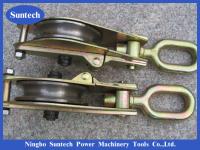 China Single Wheels Steel 30KN Snatch Hoisting Block For Lifting for sale