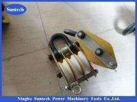 China Snatch Block 2 Ton Aluminum Sheave Hosting Tackle Conductor Stringing Tools for sale