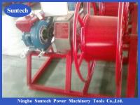 China 5 Ton Belt Drive Recovery Wire Take-Up Cable Winch Puller Machine for sale