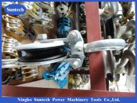 China Overhead Line Round Hoisting Point Chain Conductor Stringing Blocks for sale