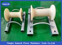 China Cable Drum Pulley Roller ground Site wire Pulling Roller manufacturer for sale