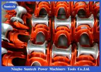 China 10.5Kg Galvanzied Frame Cable Laying Roller , Cable Pulling Rollers for sale
