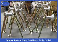 China 12kn Straight Line Cable Tray Roller With Aluminum Wheel for sale