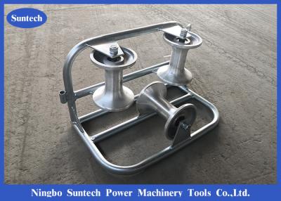 China Galvanized Triple Aluminum ISO Cable Corner Roller for sale