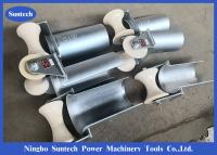 China Electrical Bellmouth Split Lock 80mm Cable Roller For Pulling Cables for sale