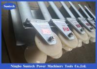 China 200mm Steel Bellmouths Heavy Duty Cable Rollers For Tube Entrance for sale