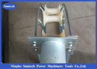 China Ground Cable Entrance Protection 100mm Trench Roller , Cable Guide Roller for sale