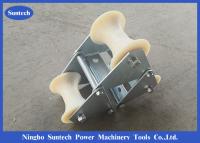 China Stringing Tools Three Nylon Sheaves Cable Guide Roller For Underground Working for sale
