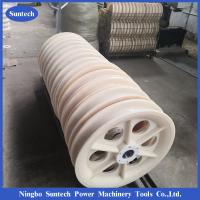 China OEM ODM 660x100mm Transmission Line Nylon Sheaves For Conductor Stringing Blocks for sale