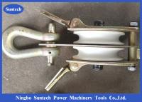 China 50kn Dual Sheave Hoist Pulley Block And Tackle for sale