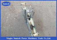 China Four Wheels Optical Fiber Combined Stringing Block Pulley Opgw Stringing Tools for sale