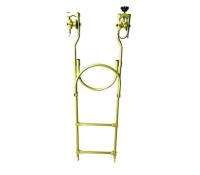 China Hanging Insulation Flexible Rope Aluminum Ladder Inspection Trolleys for sale