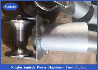 China Underground Cable Aluminum Wheel Steel Bellmouths For 150mm Tube Entrance for sale