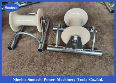 China 12kN Underground Cable Tray Wire Pulling Rollers for sale