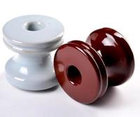 China IEC 61109 Pin Type Ceramic Porcelain Spool Insulator for sale