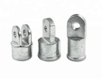 China ODM Hot Dip Galvanized Polymer Pin Insulator End Fitting for sale
