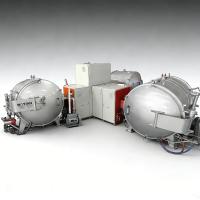 China 2800℃ Vacuum Induction Graphitization Furnace for Carbon Nano Material Processing for sale
