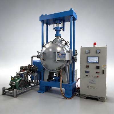 China 2300℃ Silicon Carbide Powder Hot Pressing Vacuum Resistance Heating Furnace 380V for sale