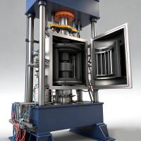 China 2200°C Carbon Based Material Powder Hot Pressing Furnace 800T High Pressure Vacuum Sintering for sale