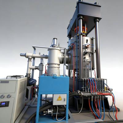 China Advanced Ceramic Hot Press Furnace 2300°C Vacuum Sintering 20-800 Ton for sale