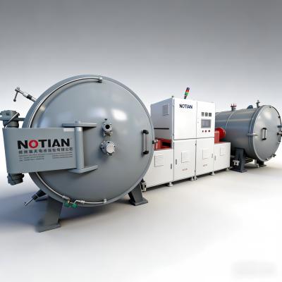 China 2850°C Vacuum Induction Graphitization Furnace IGBT 2800°C 54L to 576L for sale