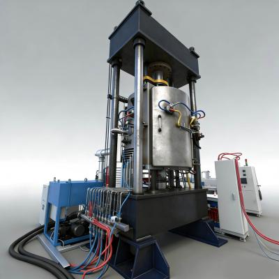 China Alumina Powder 500T Hot Press Vacuum Furnace 2300°C Double Pressure Head Design for sale