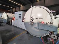 China Aerospace High-temp C/C Composite Parts 2800C Vacuum Graphitization Furnace for sale