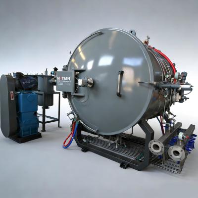China Vacuum 1600C Graphite Resistance Carbon Fiber Carbonization Furnace 54L to 720L for sale