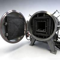 China C-C Composite 1600℃  Vacuum Sintering Graphite Resistance Carbonization Furnace for sale