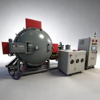 China 1600℃ Vacuum Carbonization Furnace HT Graphite Resistance Heating 300L for sale
