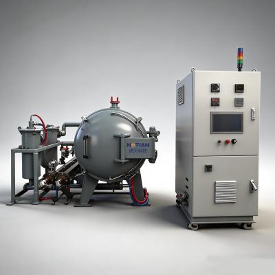 China Carbon Nano 1600C High Temp Carbonization Furnace 120KW Vacuum Graphite Resistance Heating for sale