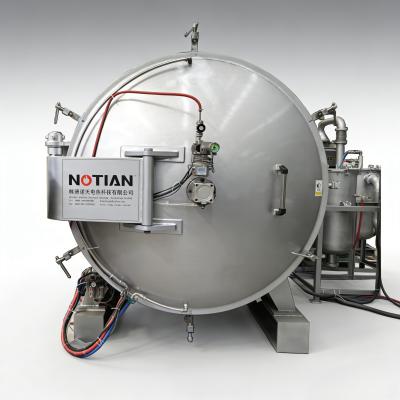 China 2800℃ Vacuum Induction Graphitization Furnace for Pet Coke Green Coke 54L to 576L for sale