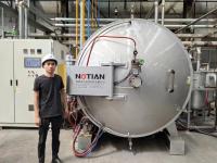 China IGBT Control Graphitization Furnace 2800C for Contacting Terminal Material 54L to 576L for sale