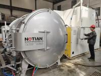 China 500KW 2800C Vacuum Induction Graphitization Furnace for Graphite Powder Carbon Nano Material for sale