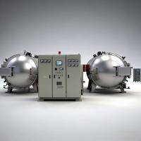 China 2800℃ Vacuum Induction Graphitization Furnace for Pet Coke IGBT Control 54L to 576L for sale