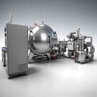 China 1500C Argon Atmosphere Vacuum Resistance Furnace 1600C Max for Boron Carbide Alloy Sintering for sale