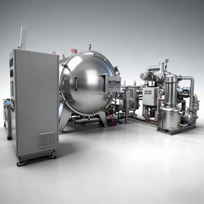 China 1500C Argon Atmosphere Vacuum Resistance Furnace 1600C Max for Boron Carbide Alloy Sintering for sale