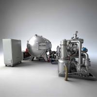 China B4C Military Armored Materials 1600°C Sintering Vacuum Resistance Furnace for sale