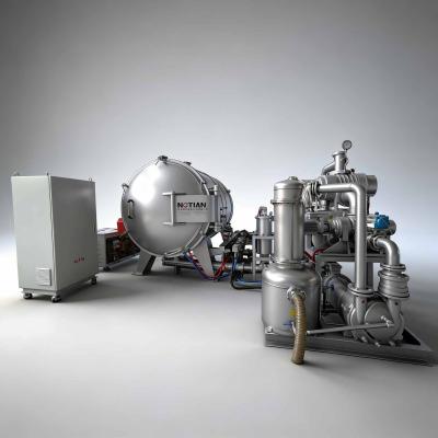 China B4C Military Armored Materials 1600°C Sintering Vacuum Resistance Furnace for sale