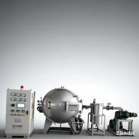China Industrial 1600°C Alumina Sintering Batch Resistance Furnace Vacuum Carbonization for sale