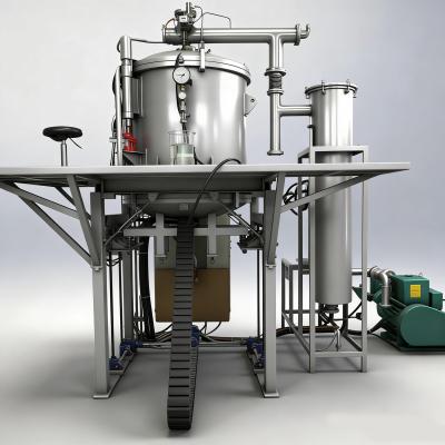 China 2500C Induction Heating Vacuum CVD Furnace 250kW for Carbon Material Sintering for sale